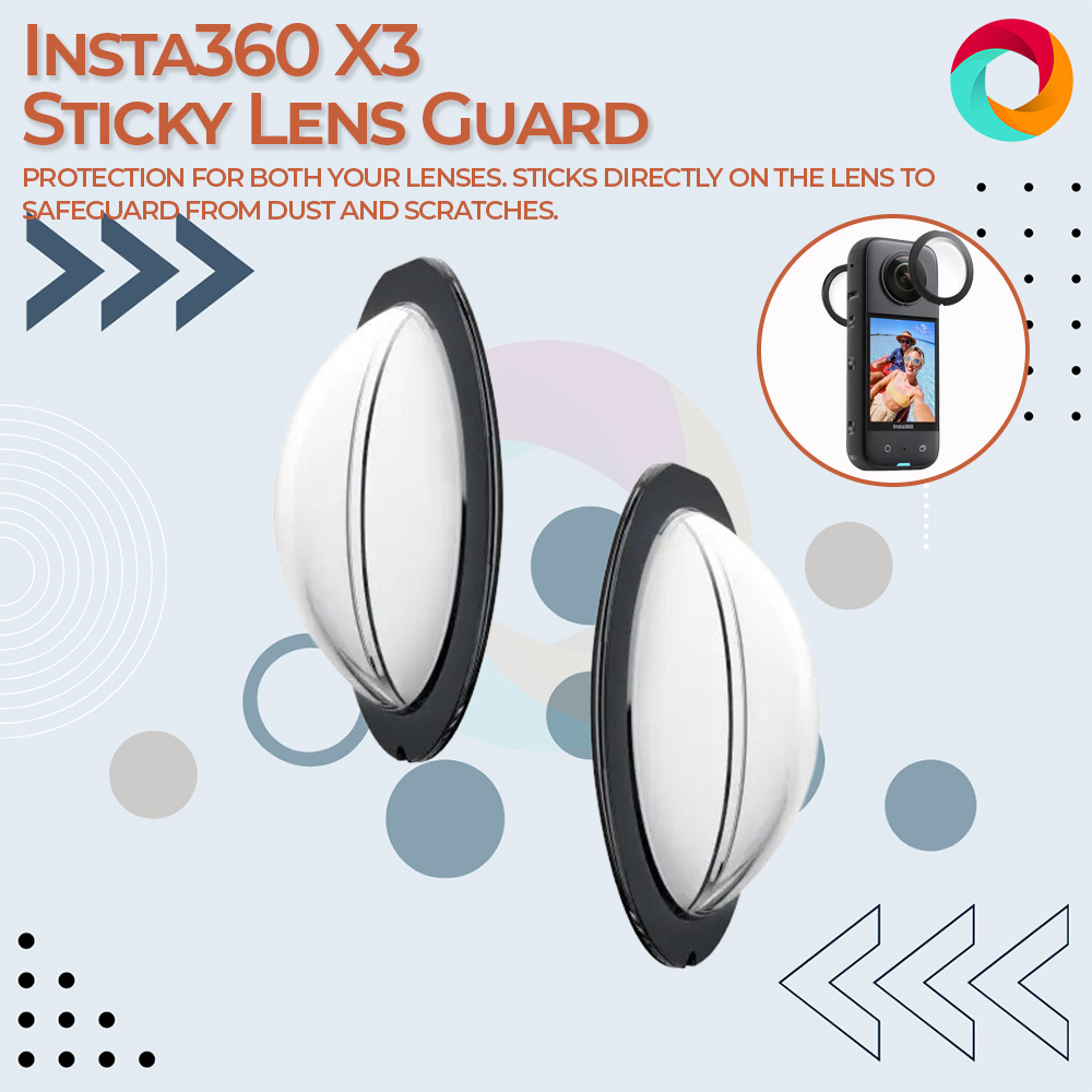 Insta360 X3 Sticky Lens Guards | Lazada PH