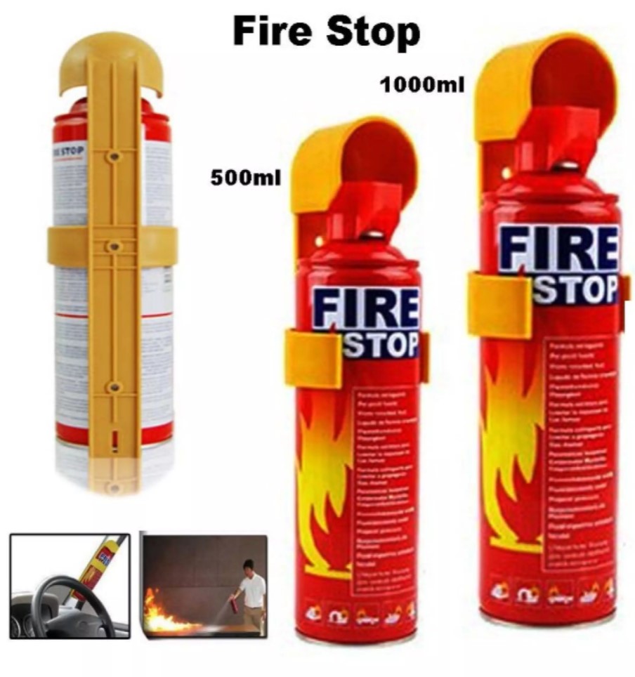 EMERISON EM1367 Mini Portable Spray Can Fire Stopper Fire Extinguishing ...