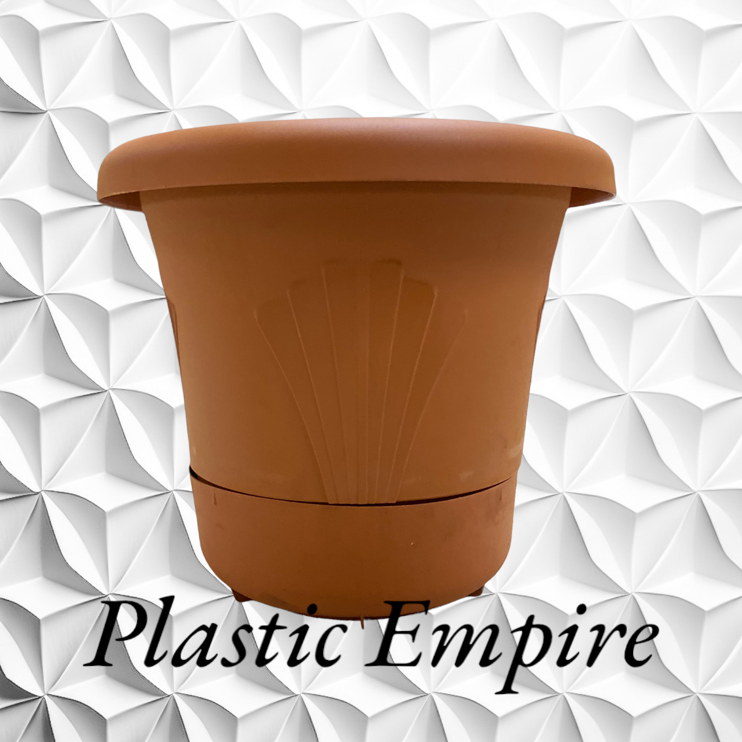 (Set of 2) Water Plant Pot Plastic Hydroponic Pots for Indoor Water ...