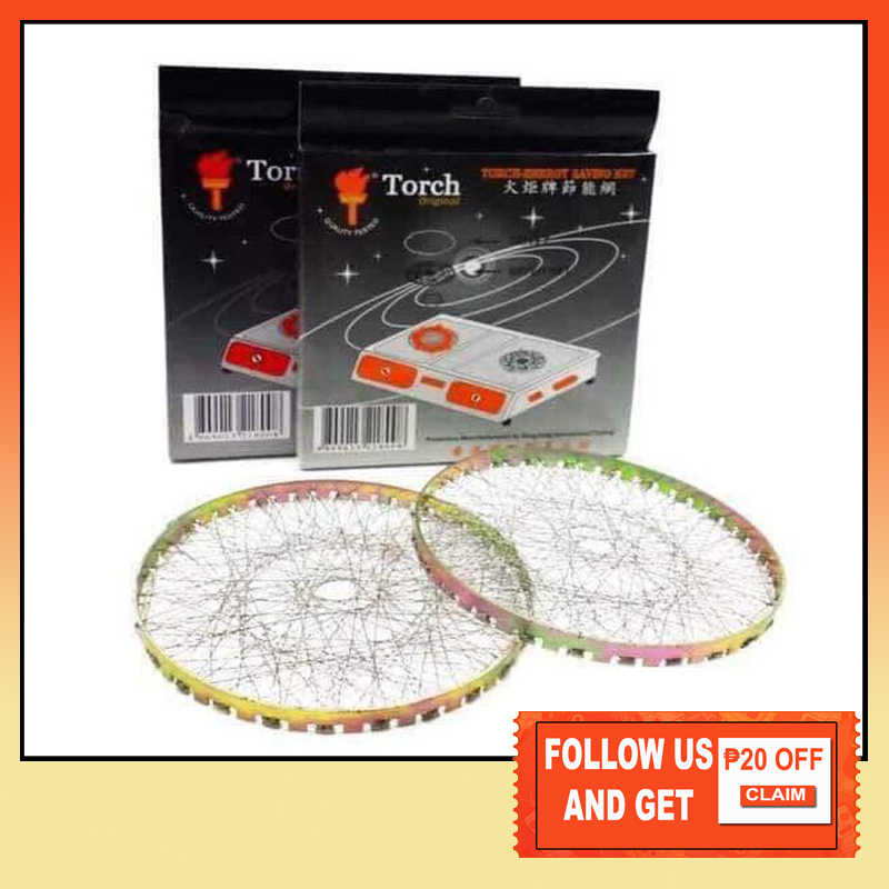 Gas Stove Torch Net Energy Saving Cover Windproof Round Mesh Pot Stand ...