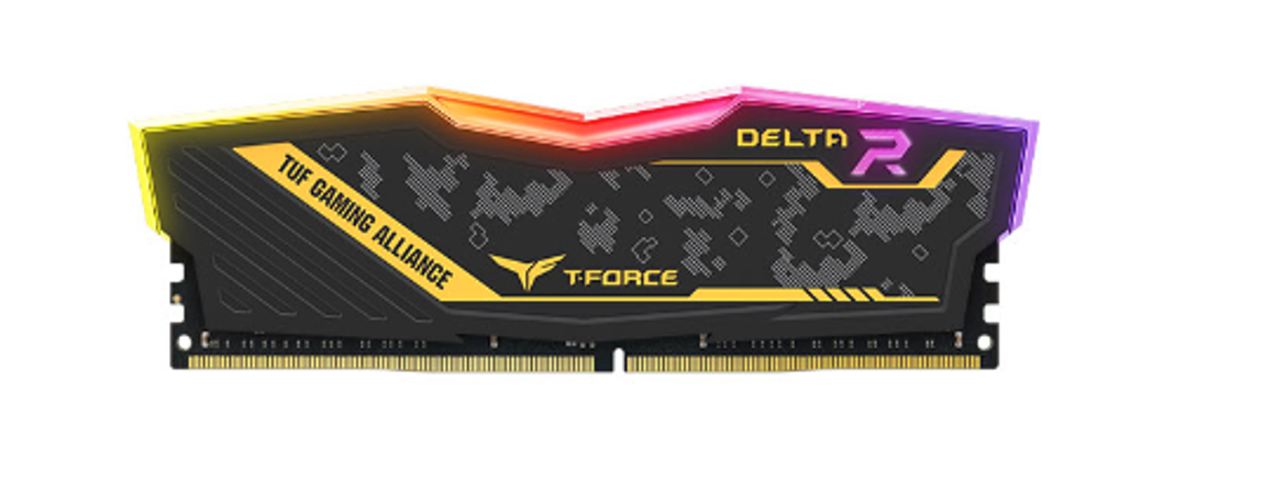 Team Elite Delta TUF RGB 8gb (1x8gb) T-FORCE BLITZ control DDR4 Memory ...