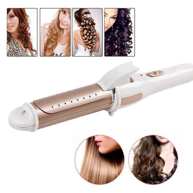 New Nova 2 in 1 Hair Straightening and curling Iron | Lazada PH