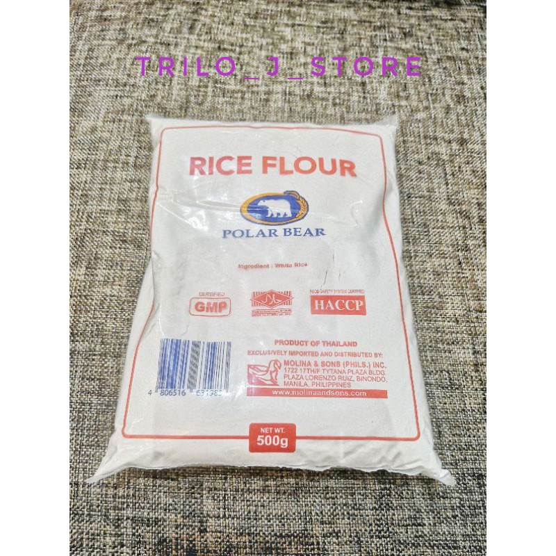 Polar Bear RICE FLOUR by 500grams | Lazada PH