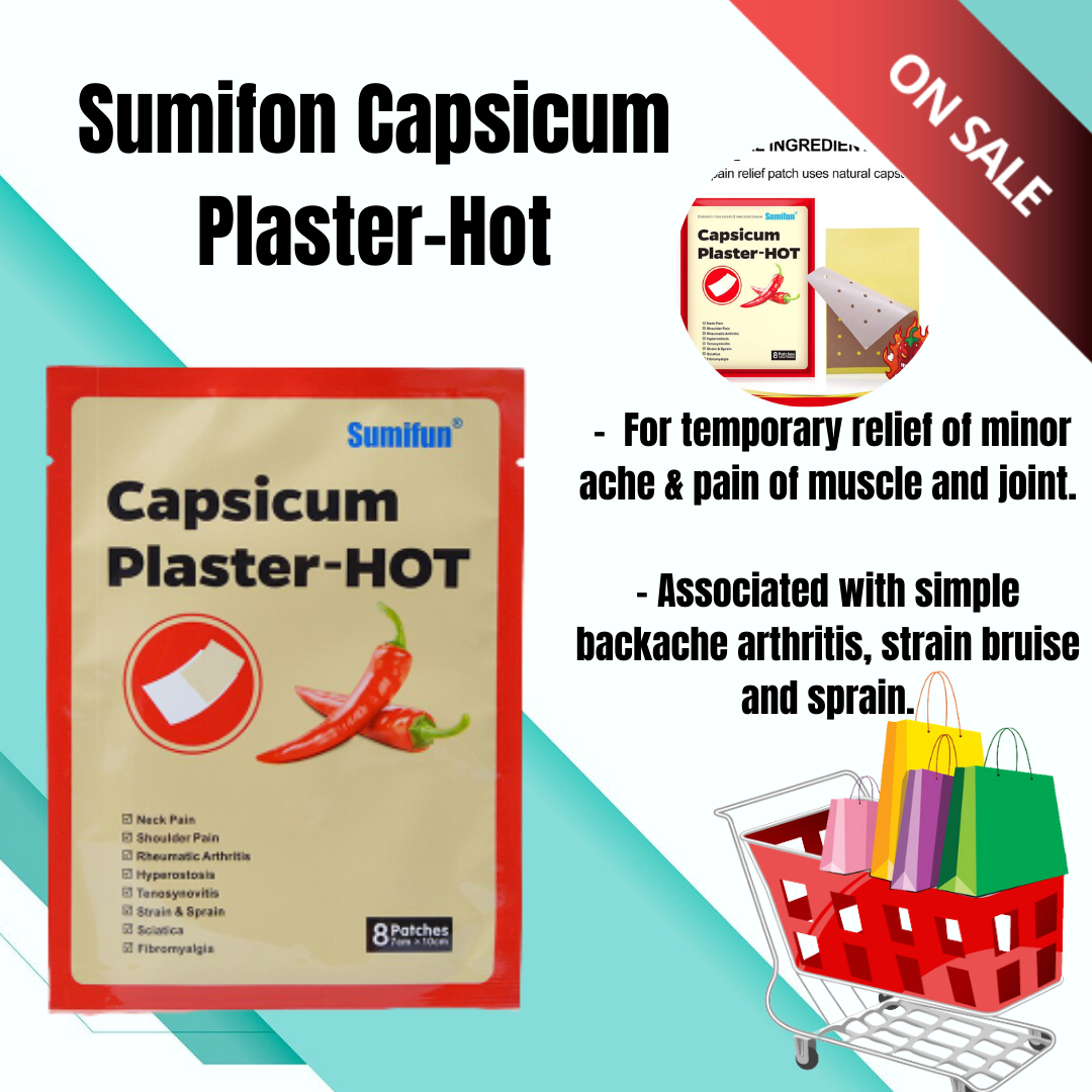 Top selling Muscle Pain Reliever Patch Chinese Medical Capsicum Plaster ...