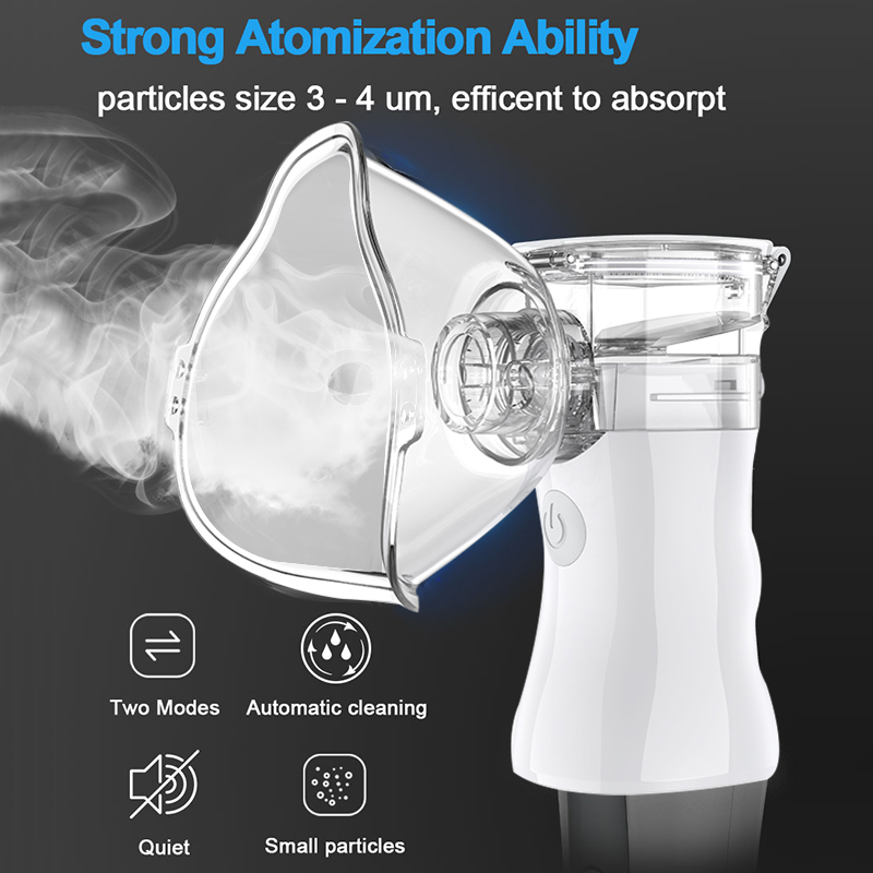 【1-3 days delivery】Dr Health Portable Medical Nebulizer Inhalator ...