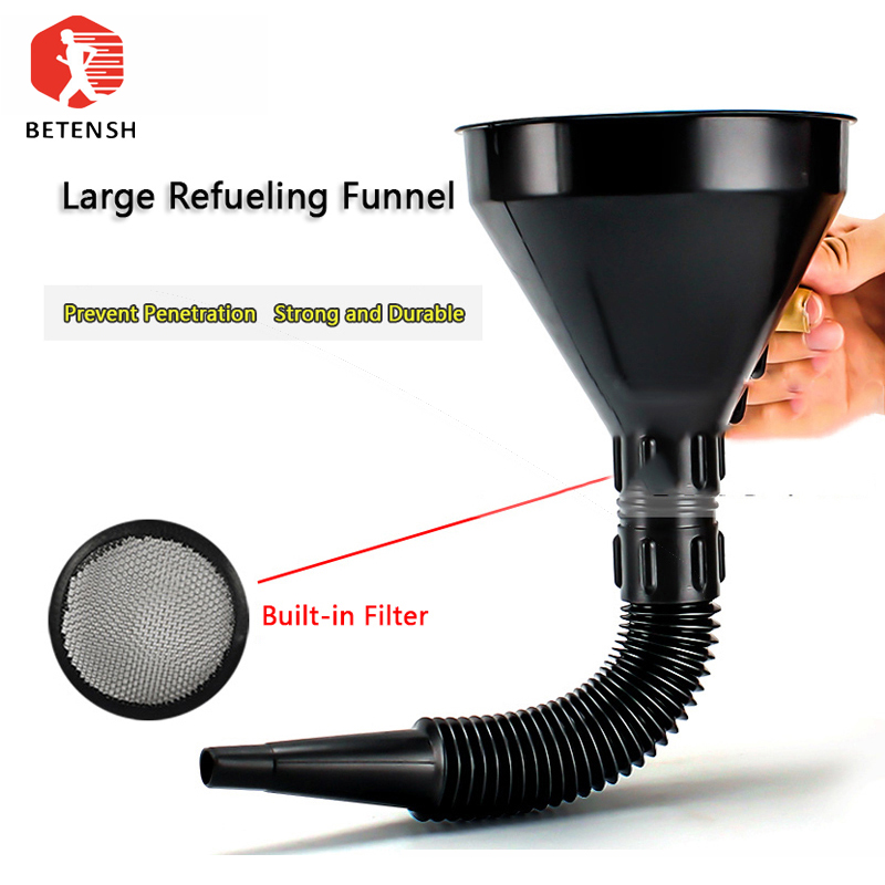 Change Oil Funnels Tools Car Imbudo with Strainer Plastic Funnel for ...