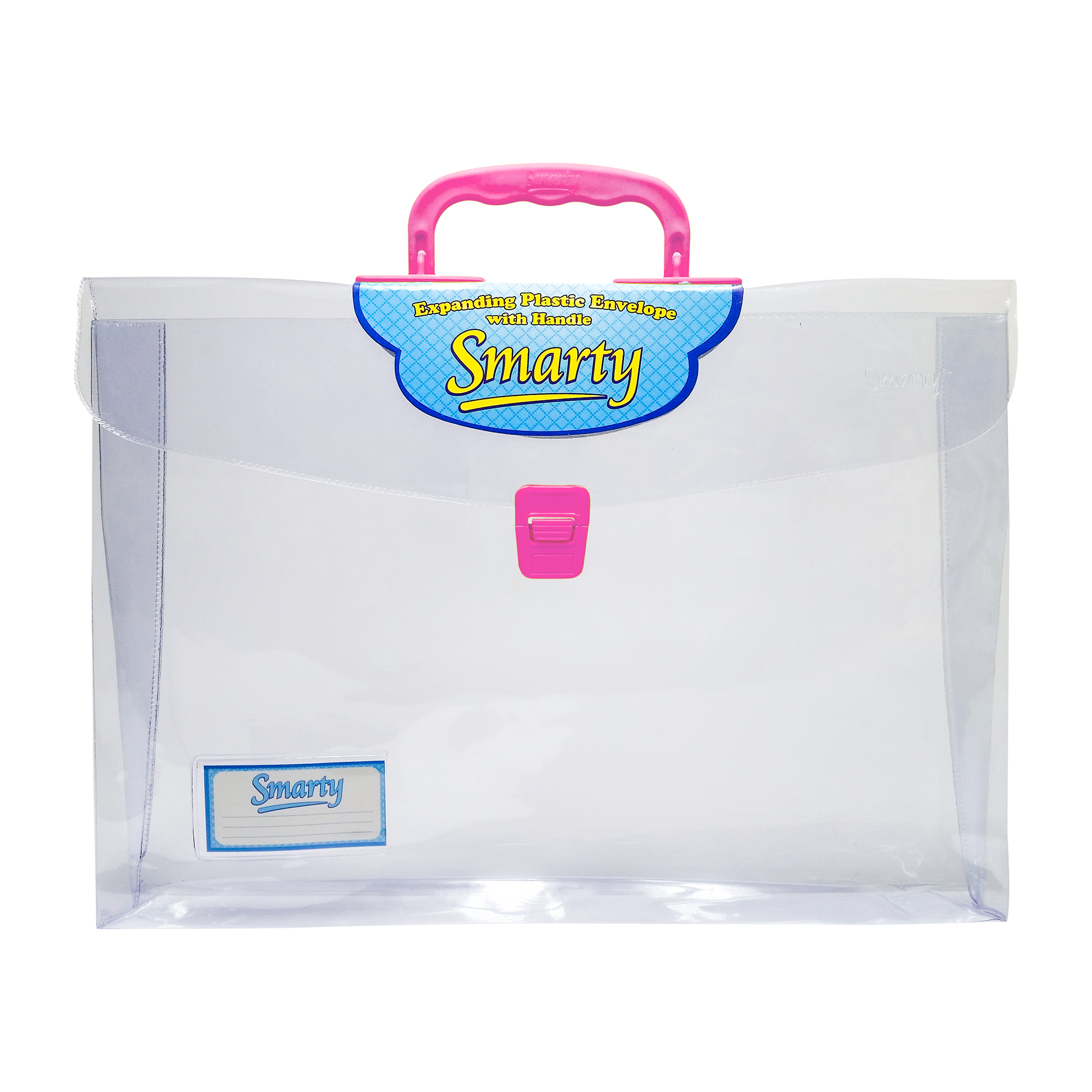 Smarty Plastic Envelope Long Transparent Expandable with Handle | Lazada PH