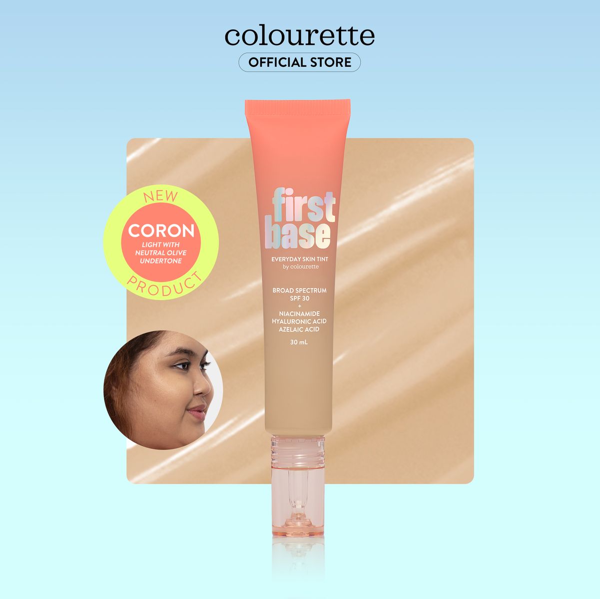 Colourette First Base Everyday Skin Tint SPF30 [Coron] | Lazada PH