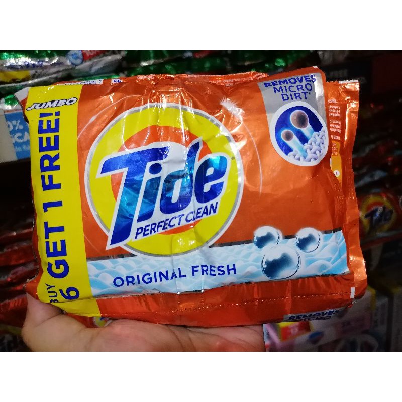 Tide Perfect Clean Original Fresh ( Buy 6 get 1 Free Promo) | Lazada PH