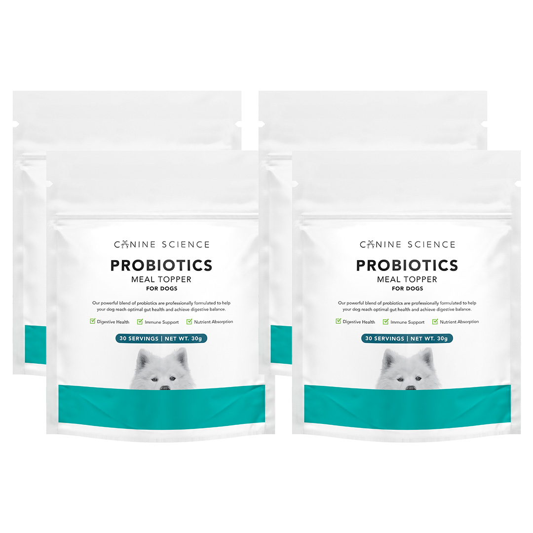 CANINE SCIENCE Probiotics Delicious Meal Topper Supplement for ...