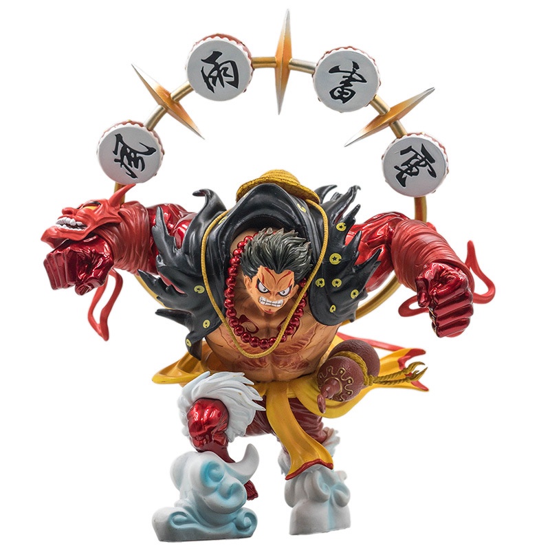 flash sales One Piece Figure GK32cm large 4th gear Luffy action figure ...