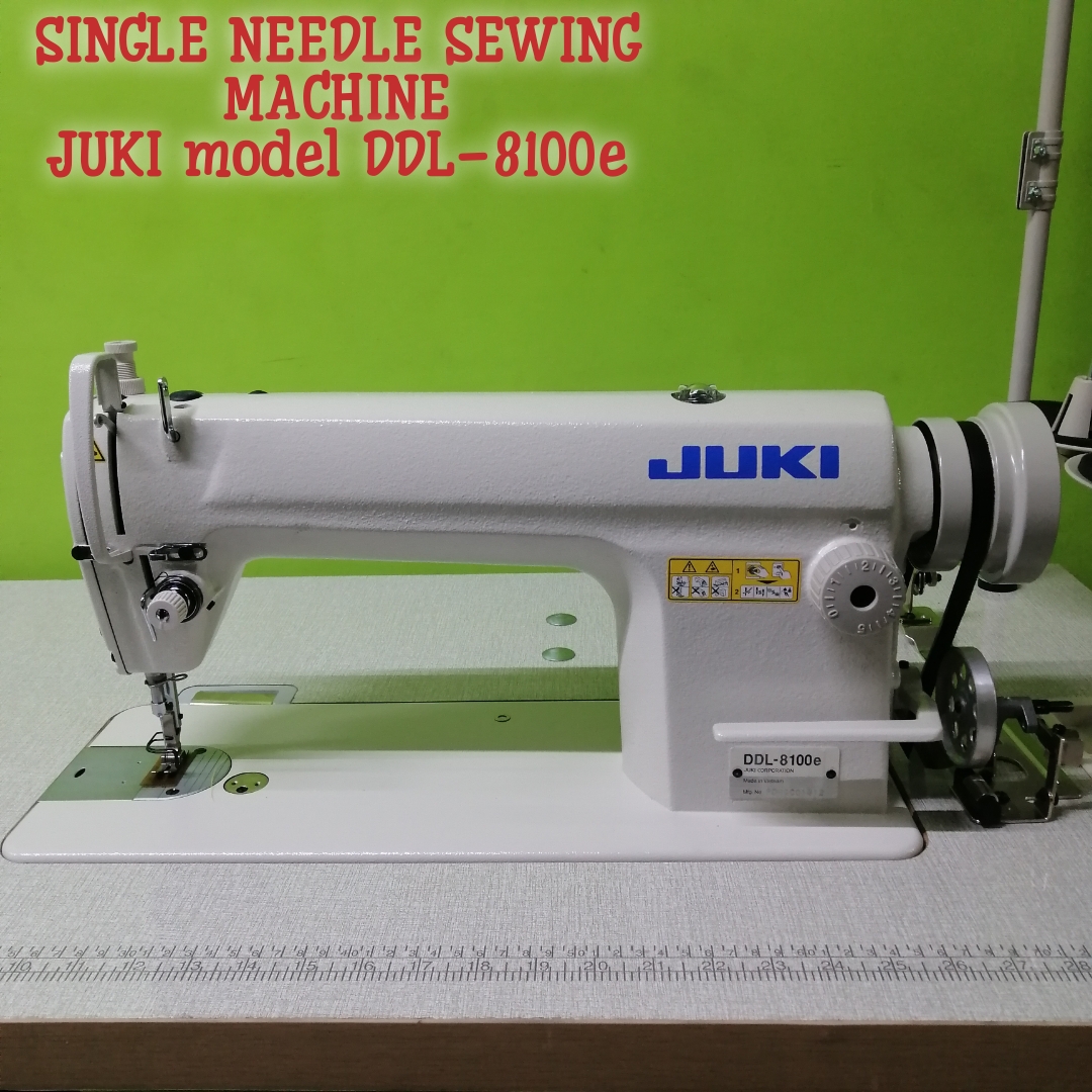 MACHINE/JUKI MODEL DDL-8100e SINGLE NEEDLE INDUSTRIAL SEWING MACHINE (BRAND NEW) HEAD ONLY ...