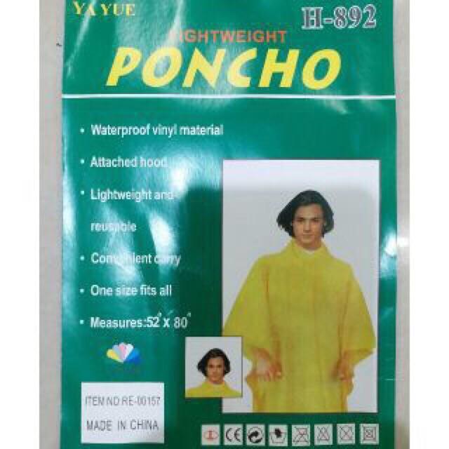 Kapote Poncho raincoat | Lazada PH