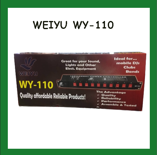 WEIYU WY -110 , 10 Channel Power Controller 10 Power Switches Extension | Lazada PH