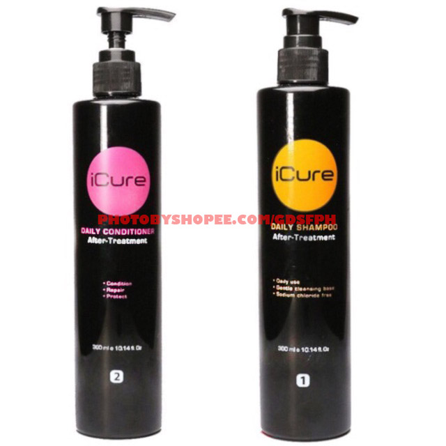 iCure Daily Shampoo & Conditioner 300ml | Lazada PH