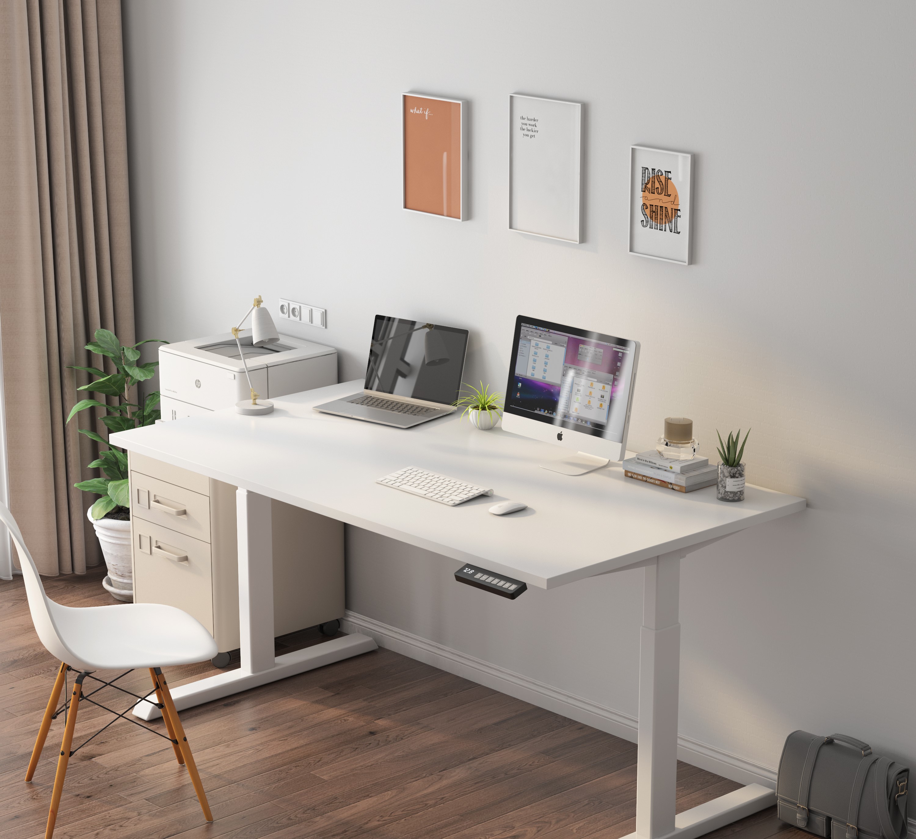Qoncept Furniture Ascend Electric Height Adjustable Desk | Lazada PH