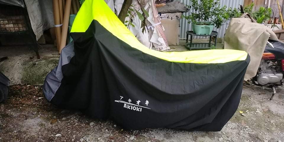 Motorcycle Cover for KEEWAY SIP - Waterproof Akioki 2 Tone Hydrophobic ...