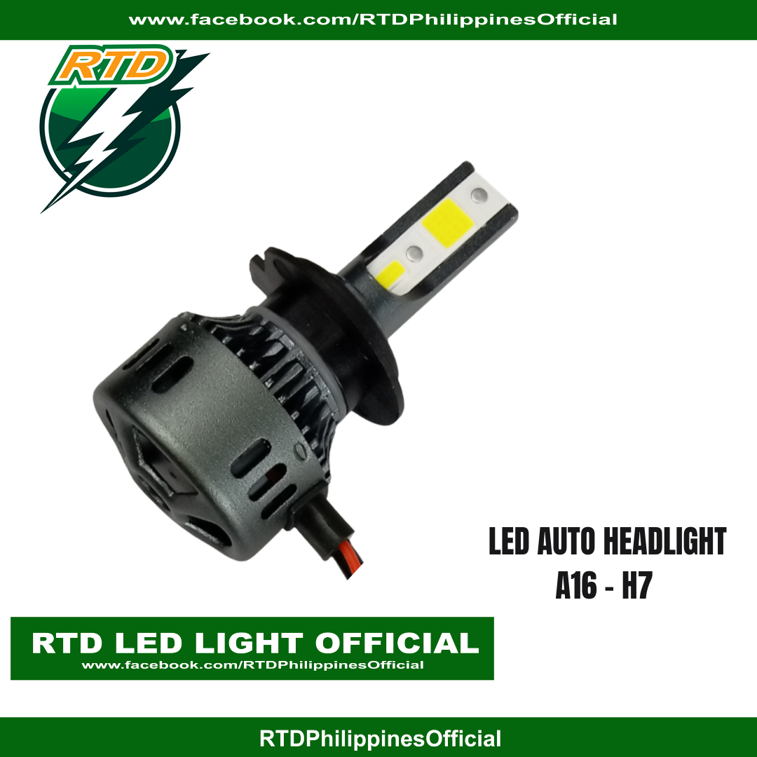 ORIGINAL RTD LED AUTO HEADLIGHT A16 - DRL | RTD PHILIPPINES OFFICIAL ...