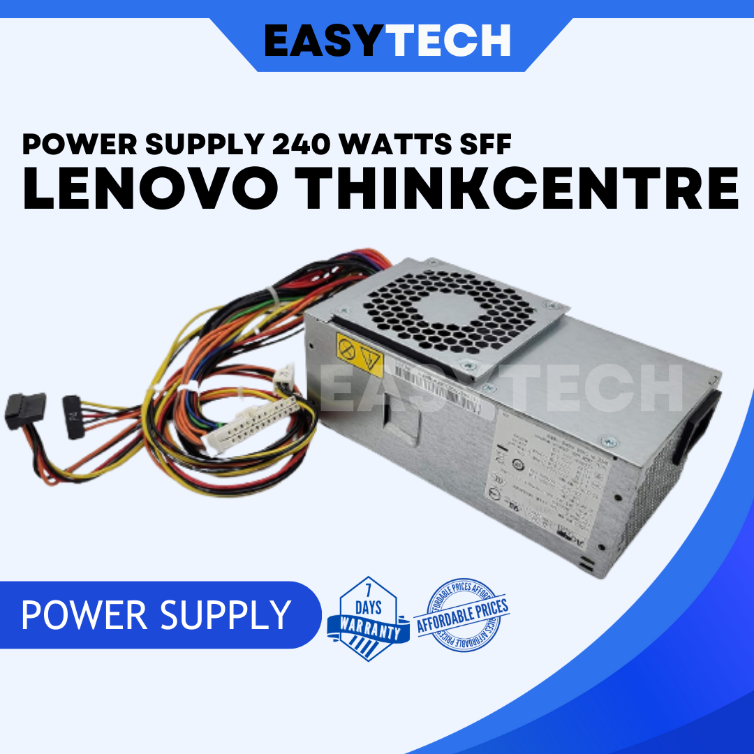 EASYTECH | Lenovo ThinkCentre M57E M70E M71 M81 M91 SFF Power Supply ...
