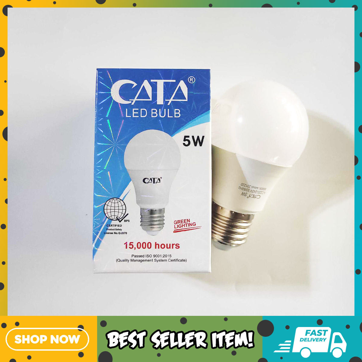 REKE Energy-Saving Light LED Bulbs CATA LED Light Bulb E27 | Lazada PH