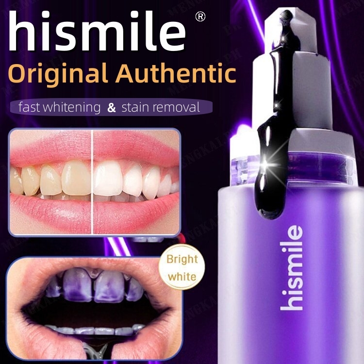 hismile teeth whitening v34 toothpaste purple original color corrector ...
