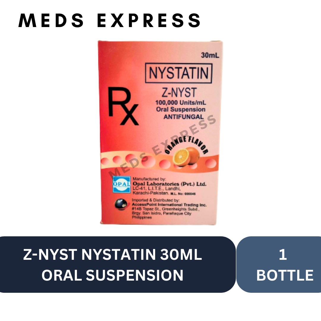 Nyszac / Z-Nyst / Nystrin Oral Suspension 12 & 30mL 1 Bottle | Lazada PH
