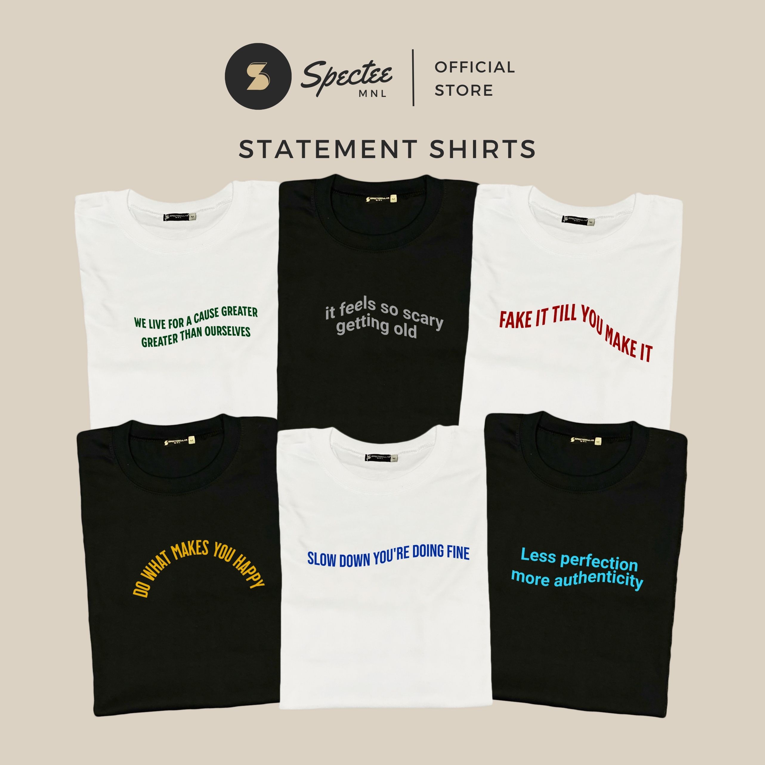 New! Statement T-shirts | Spectee MNL Collection | Tees | Lazada PH