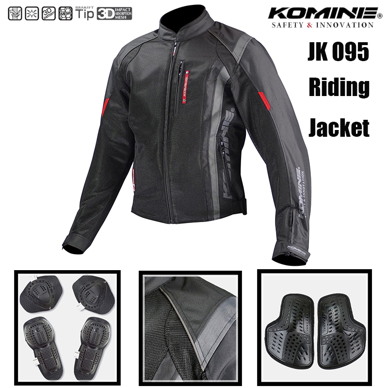 KOMINE Jacket KOMINE Riding Jacket KOMINE JK095 Breathable Motorcycle Jacket Men Ride High ...