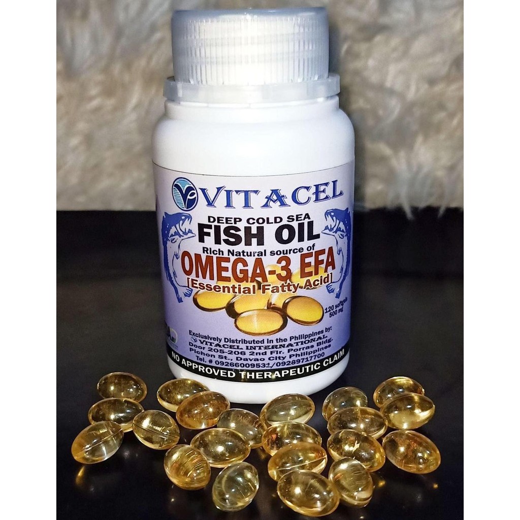 Vitacel Fish Oil Omega 3 EFA | Lazada PH