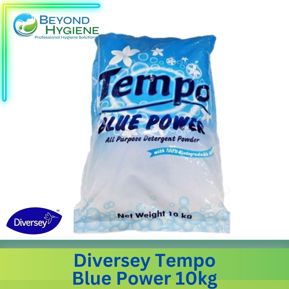 Diversey Tempo Blue Power All Purpose Detergent Powder 10kg | Lazada PH