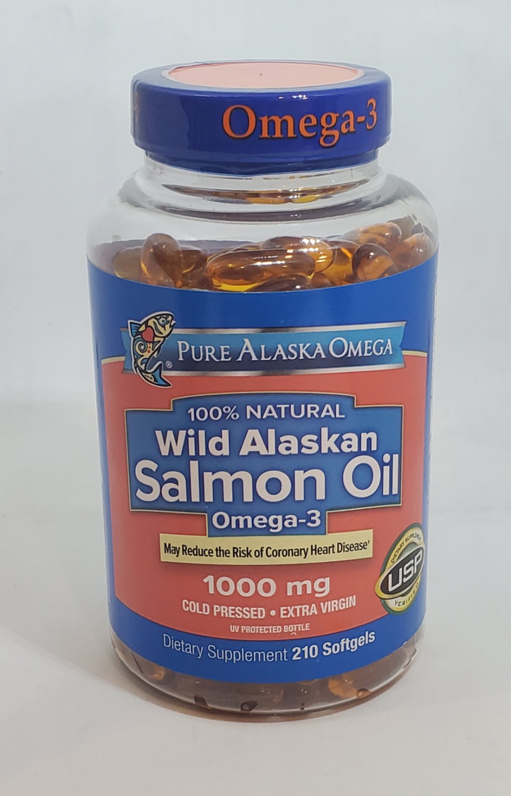 Pure Alaska Omega-3 Wild Alaskan Salmon Oil 1000mg | Lazada PH