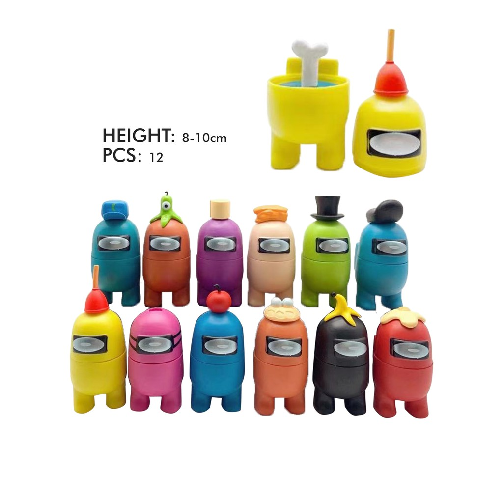 Game Figure Among us set of 12 collectible figure among us games ...
