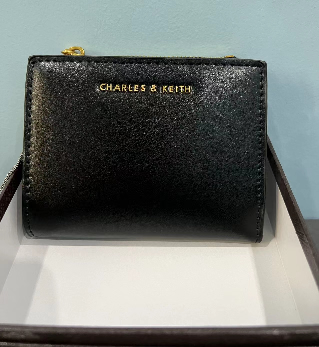 READY STO Folding Purse Card Wallet Zip Wallet Pure Color 907 | Lazada PH