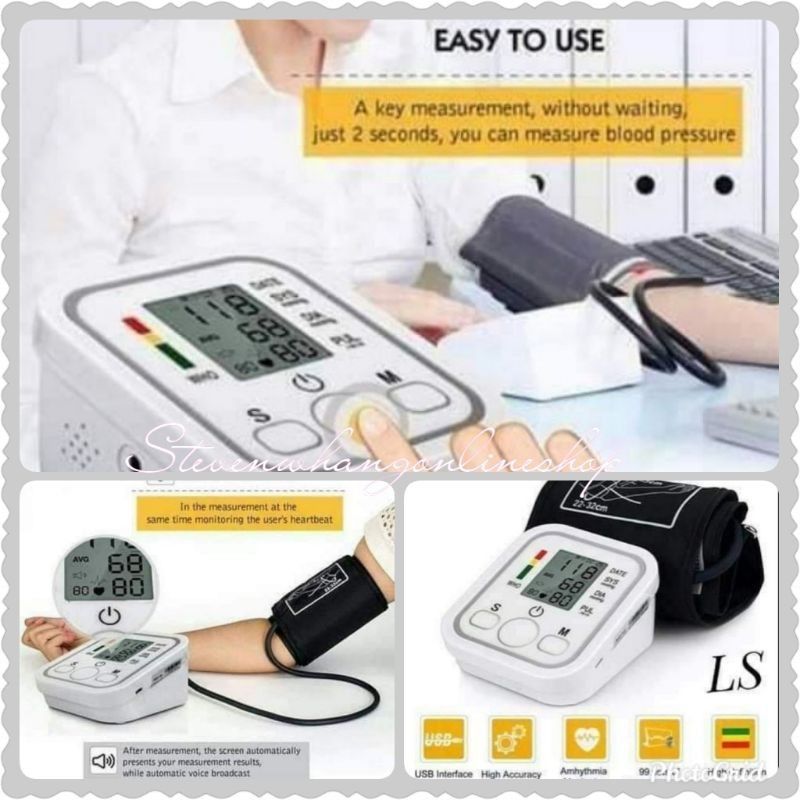ELECTRONIC BLOOD PRESSURE MONITOR | Lazada PH