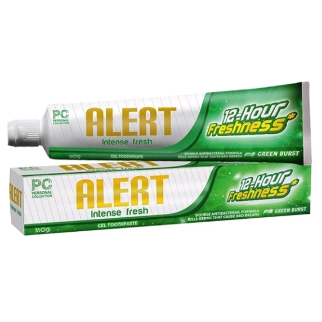 Alert Intense Fresh Gel Toothpaste Green Burst 160g | Lazada PH