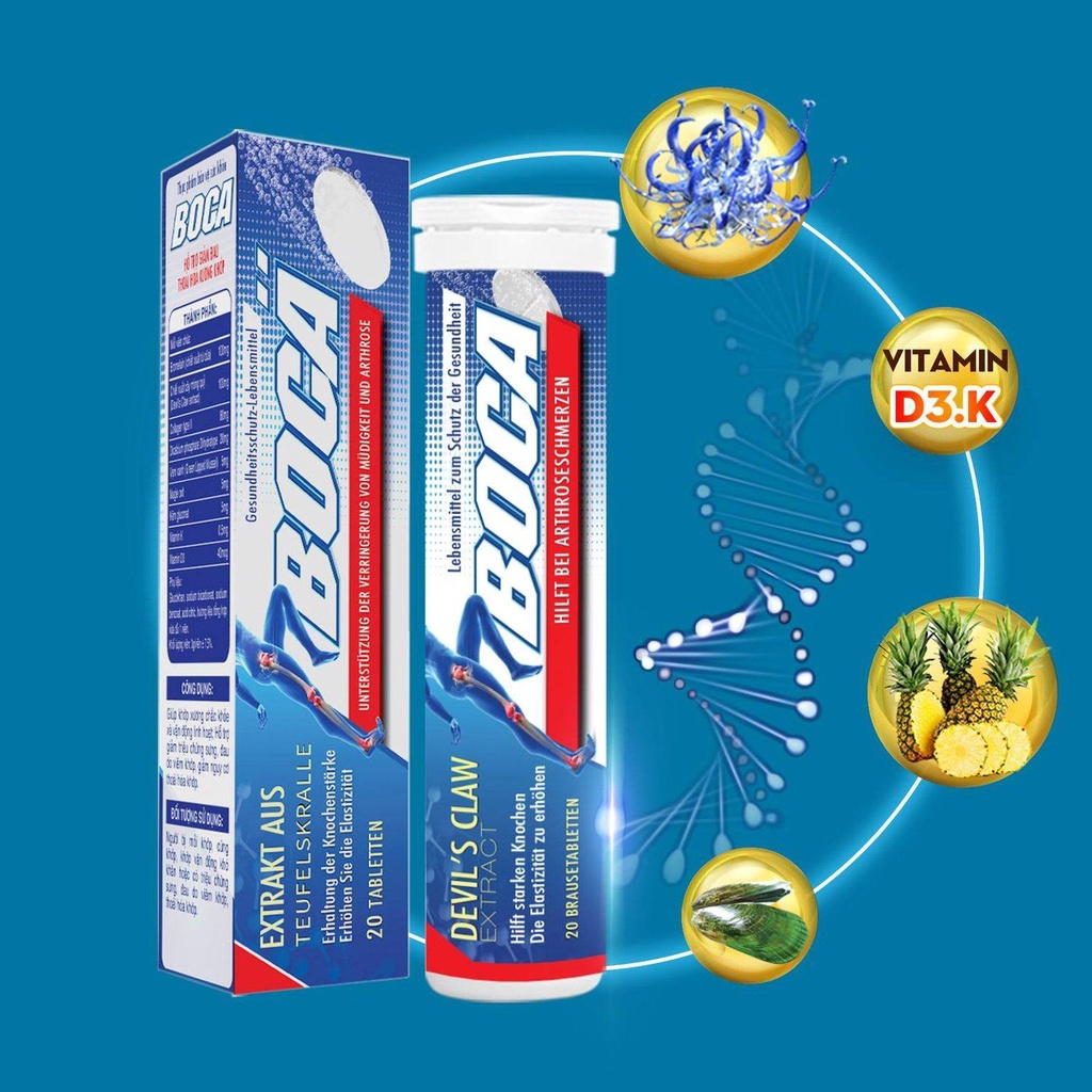 Agad na nagpapadala BOCA EFFERVESCENT TABLETS - Boca Osteoarthritis ...