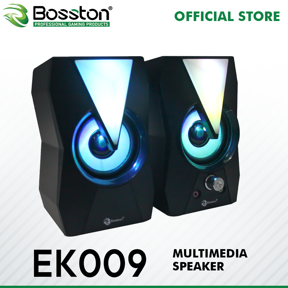 Bosston EK-009 RGB Multimedia Speaker | Lazada PH