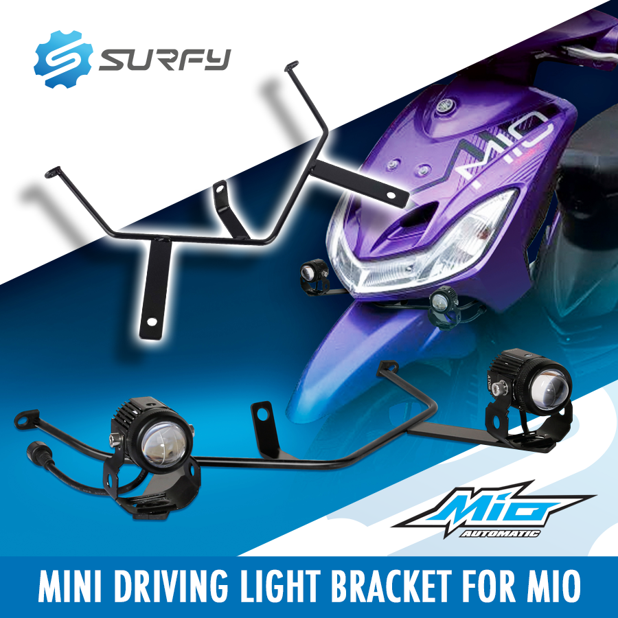 Mio Sporty Mio Soulty LED Light Bracket Led Holder For Mini Driving ...