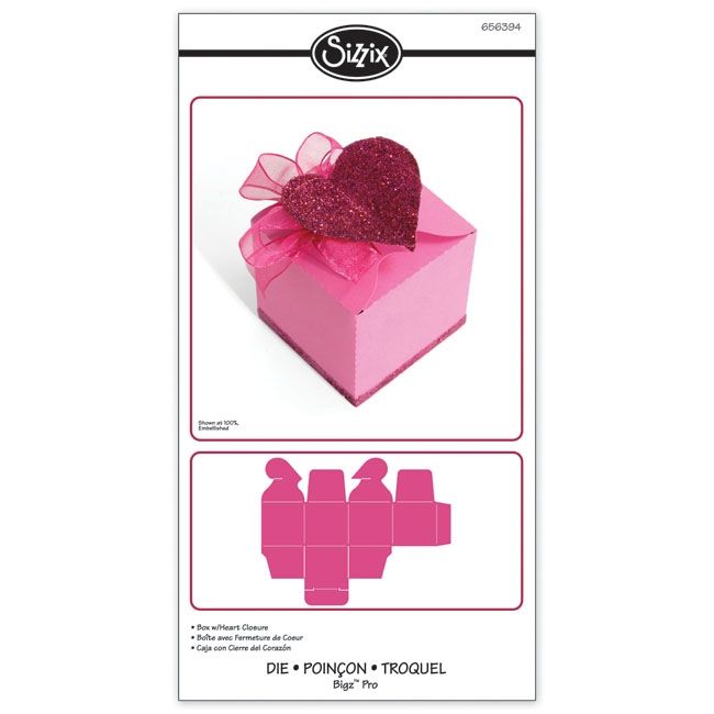Sizzix Bigz Pro Die - Box with Heart Closure | Lazada PH
