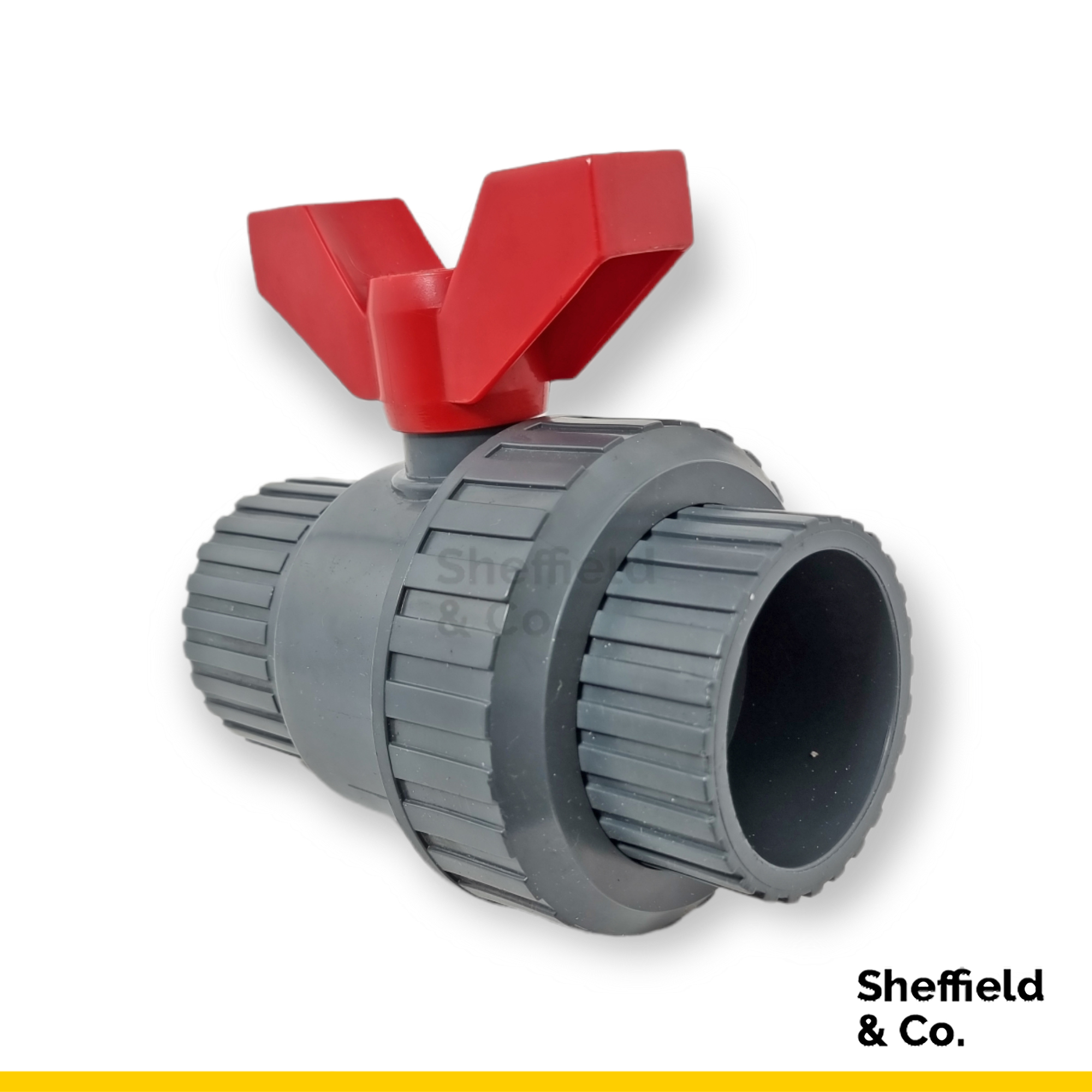 XINGDA PVC Single Union Ball Valve, Socket type (1" , 1-1/2" , 2 ...