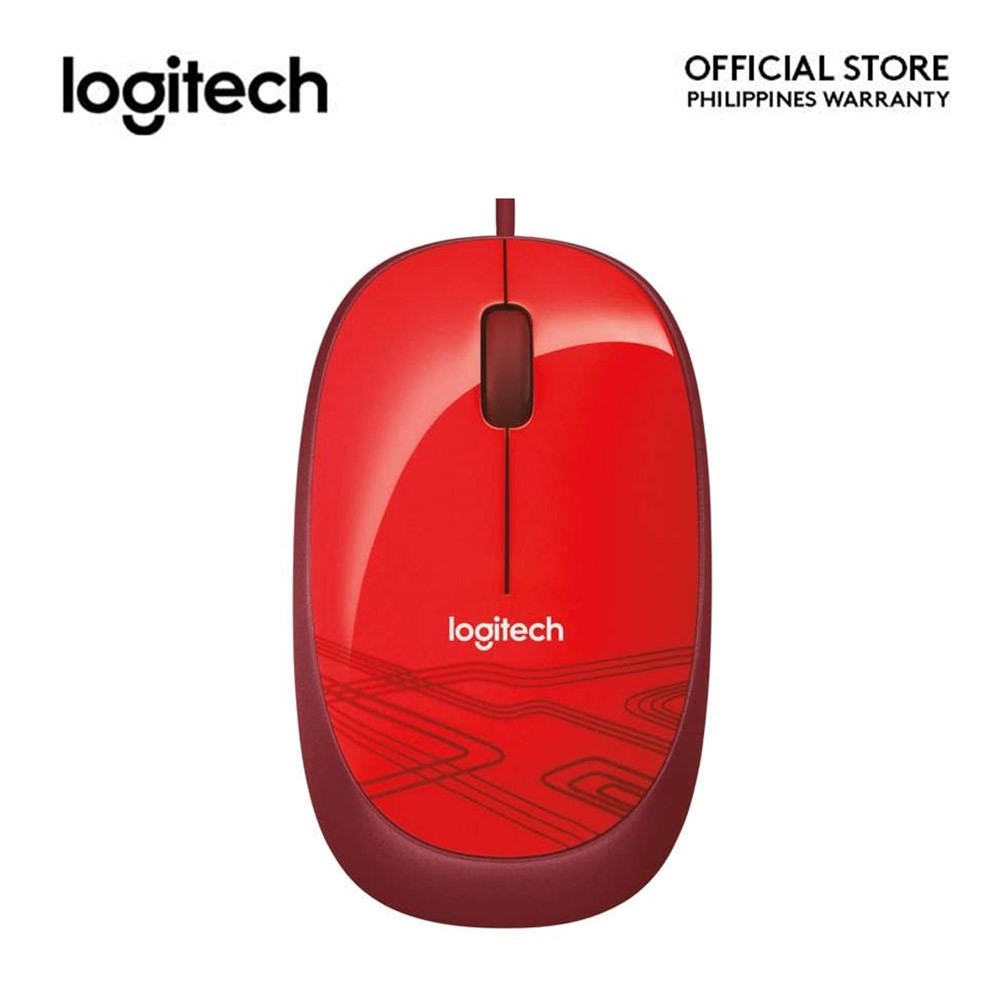 ☽☁ Logitech M105 Mouse Corded ambidextrous comfort | Lazada PH