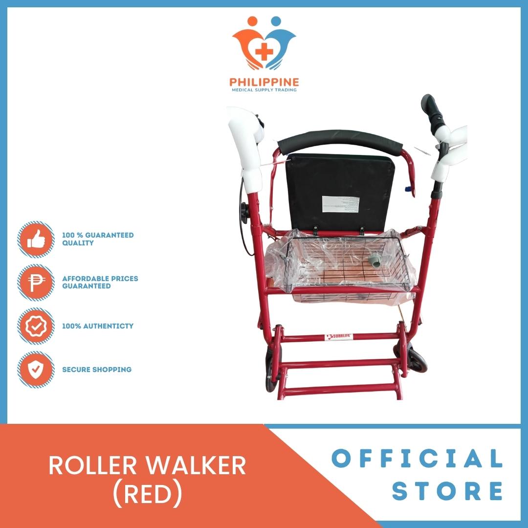 Rollator Walker ( Pink / Red ) | Lazada PH