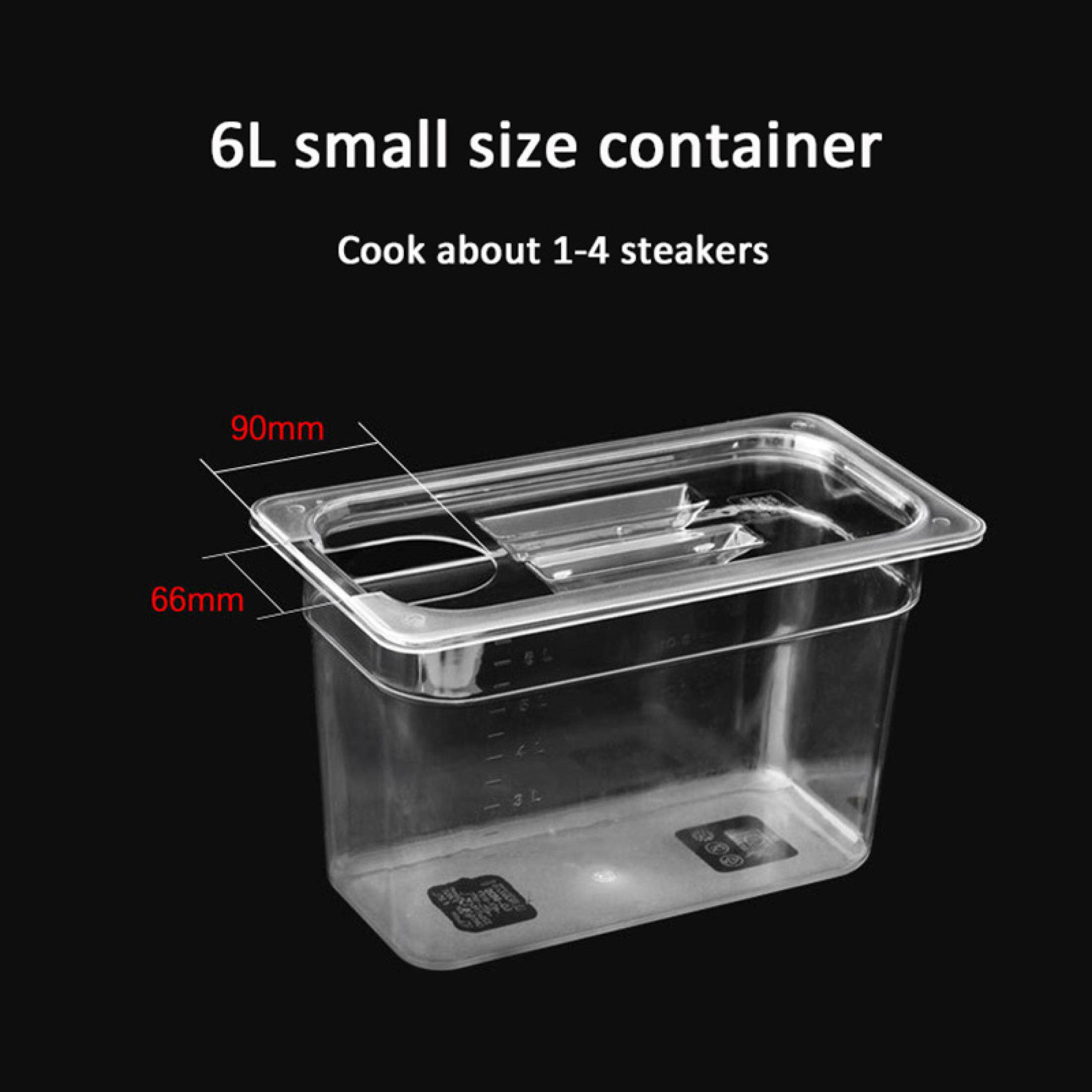 BABEDUO 6L 11L 25L Sous Vide Container Steak Machine Container With ...