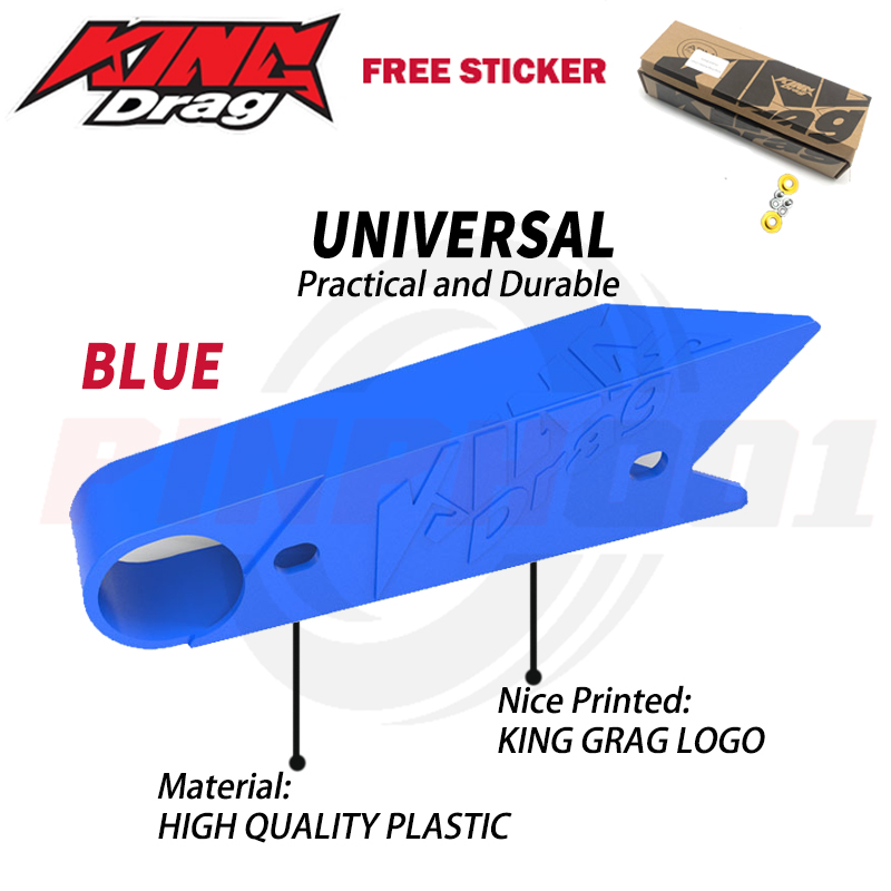 E&M King Drag Chain Guide Universal Motorcycle Chain Guard For LC150 ...