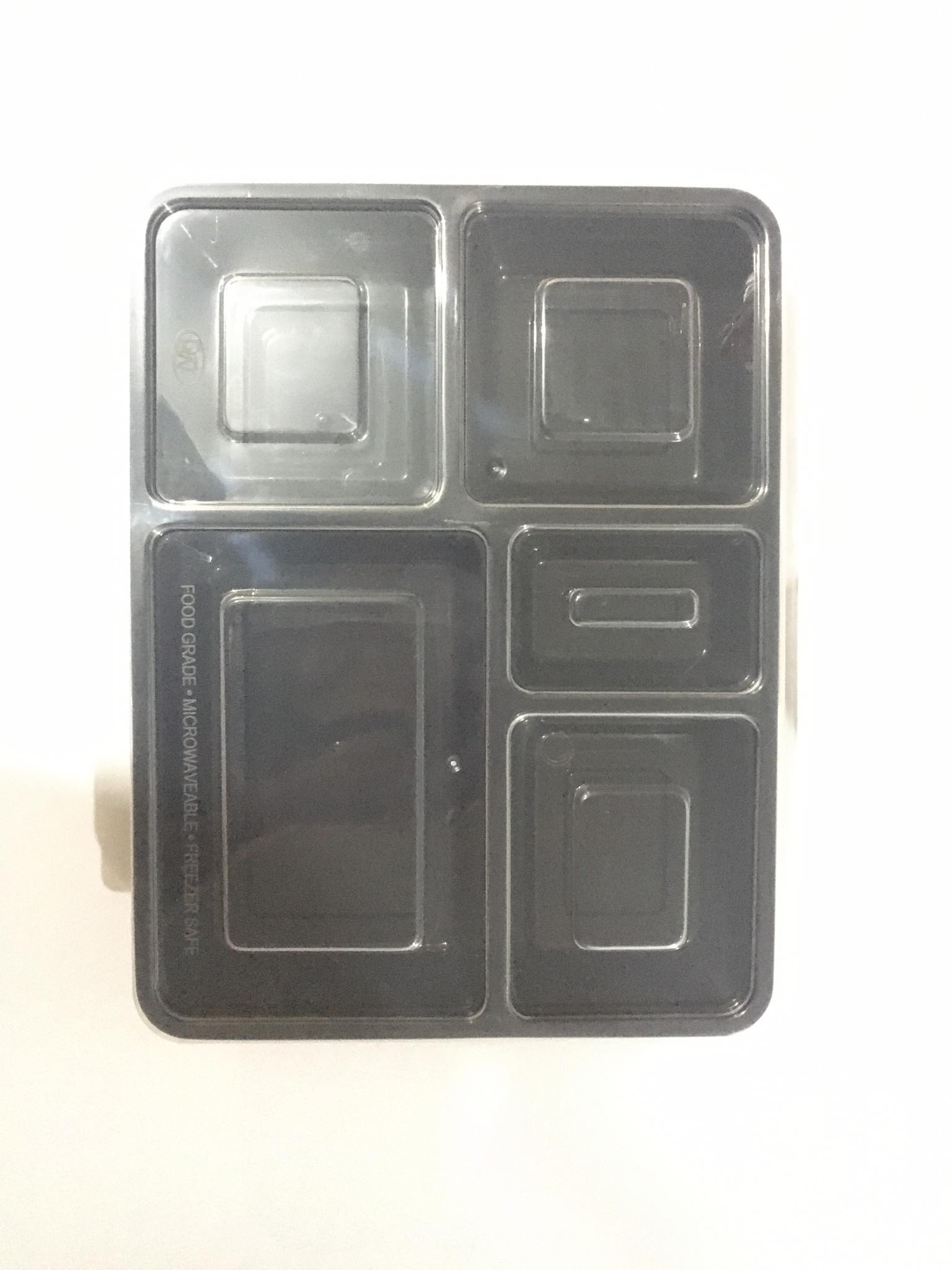 Microwavable Container 5 Division Black Body / Sold per 5 packs | Lazada PH