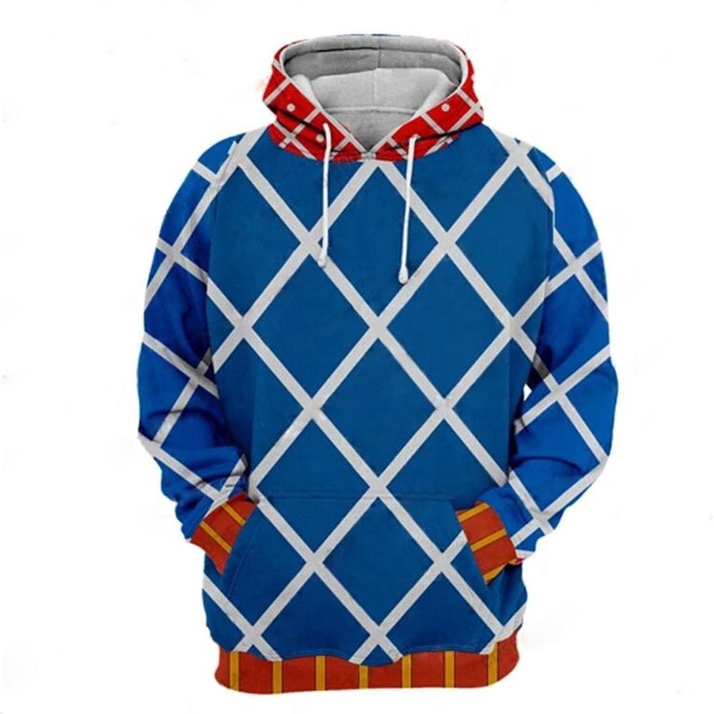 JoJo’s Bizarre Adventure Golden Wind Mista cosplay Hooded Hoodie ...