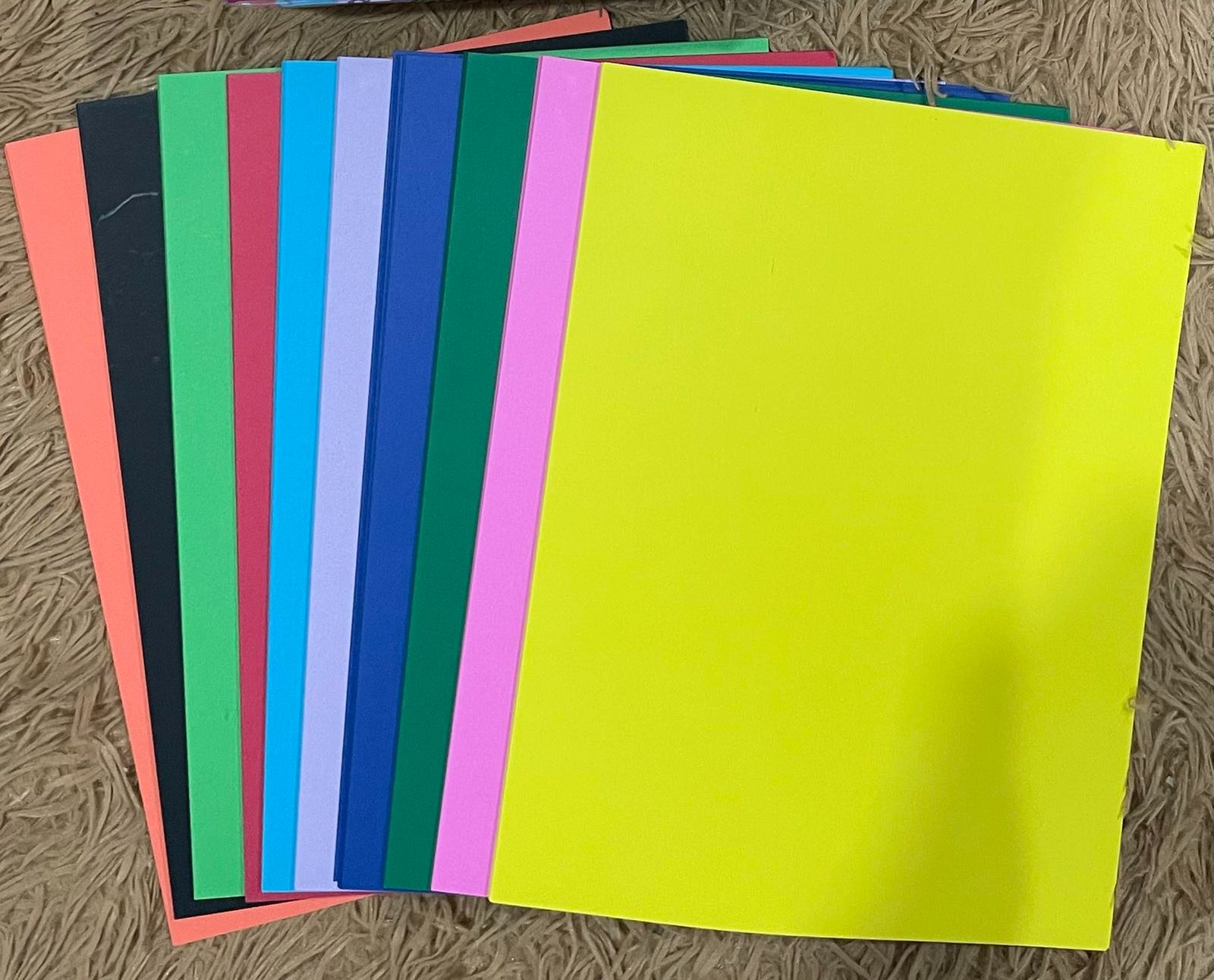 COLORED PAPER, 250'S PER REAMS | Lazada PH