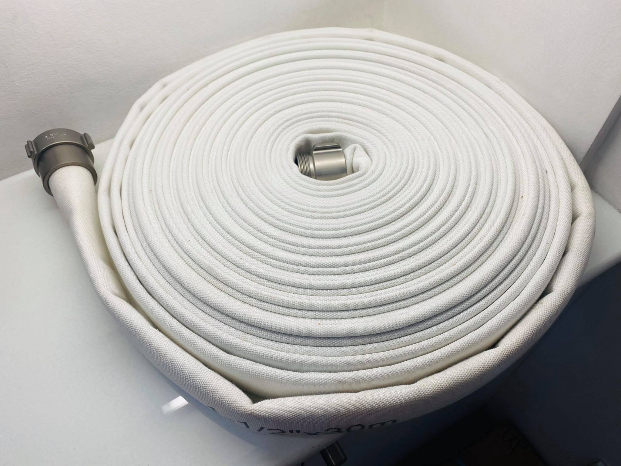 Fire Hose 1 1/2 x 50ft 1.5 inches 40 x 15 meters DOUBLE JACKET Heavy ...