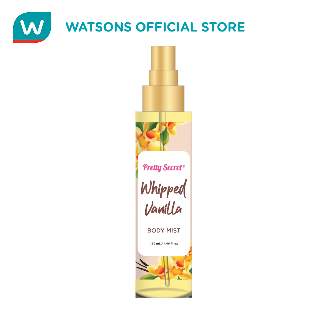 PRETTY SECRET Body Mist Whipped Vanilla 120ml | Lazada PH
