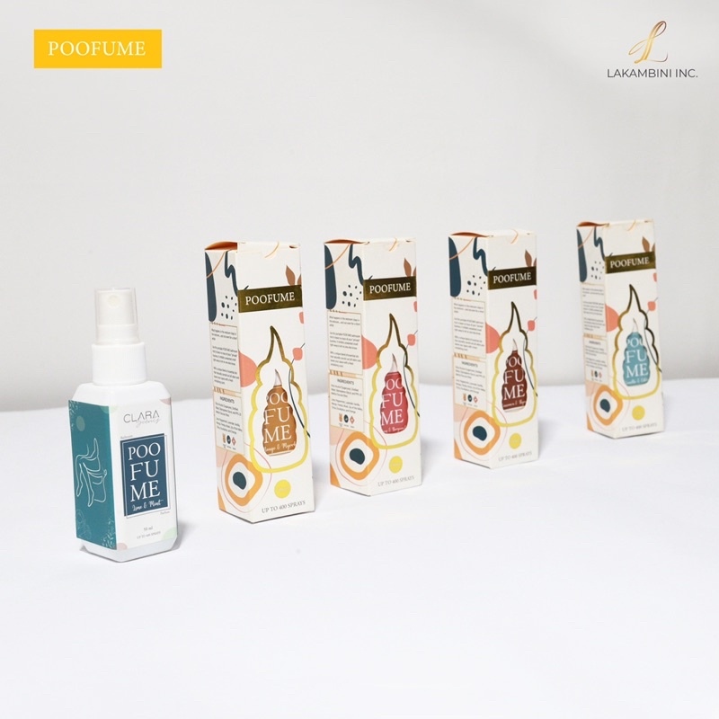 Lime Mint Poofume - Poop Spray Odor Buster Cleaner Clara Scents (50ml ...